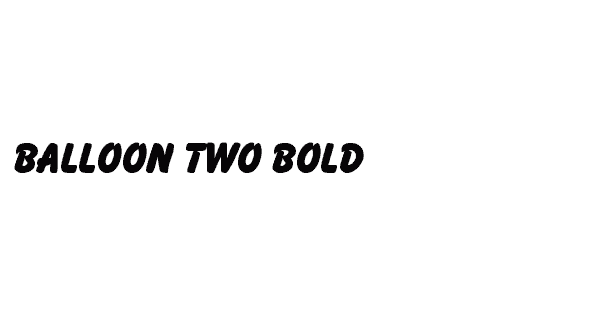 Balloon Two Bold