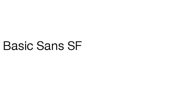 Basic Sans SF