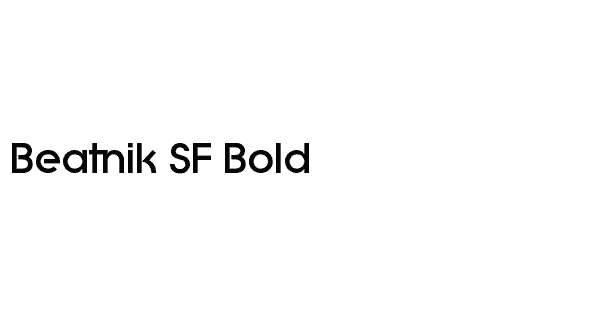 Beatnik SF Bold