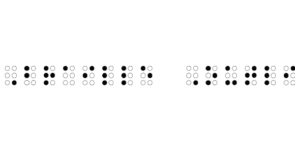Braille Outline