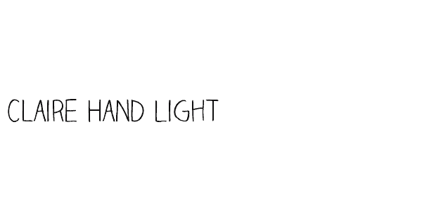 Claire Hand Light