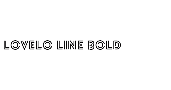 Lovelo Line Bold
