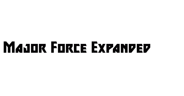 Major Force Expanded