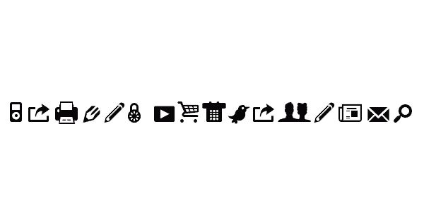 Modern Pictograms