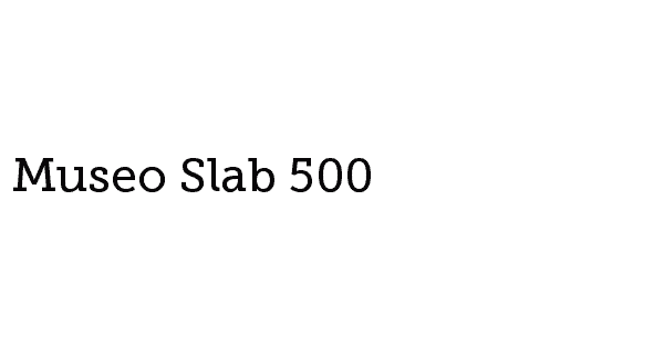 Museo Slab 500
