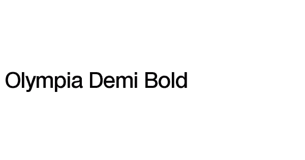 Olympia Demi Bold