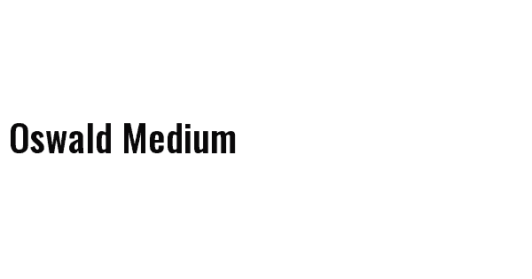Oswald Medium