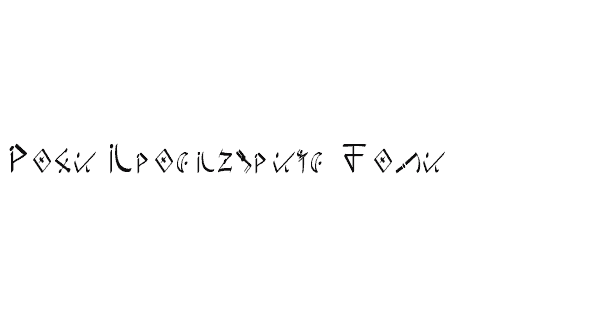 Post Apocalyptic Font