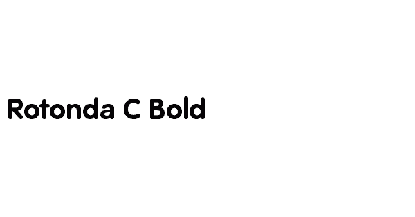 Rotonda C Bold