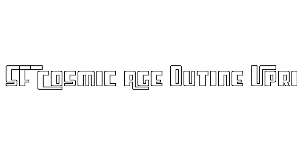 SF Cosmic Age Outine Upright