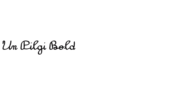 Un Pilgi Bold