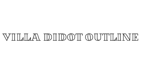 Villa Didot Outline